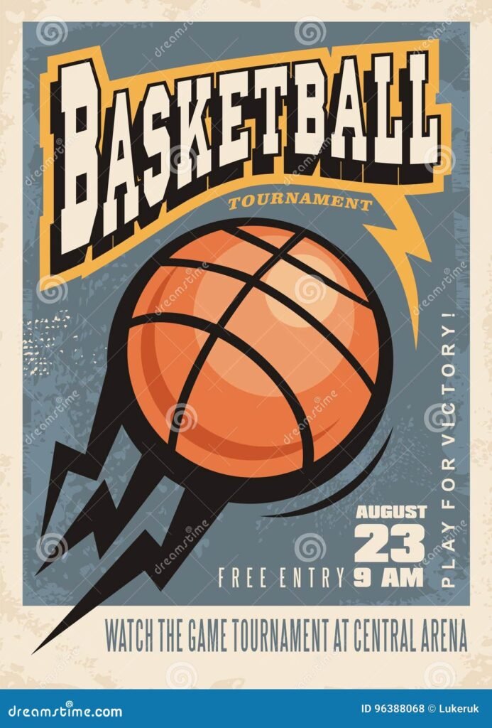 Basketball Art: Creative Designs and Posters - historyallsports.com